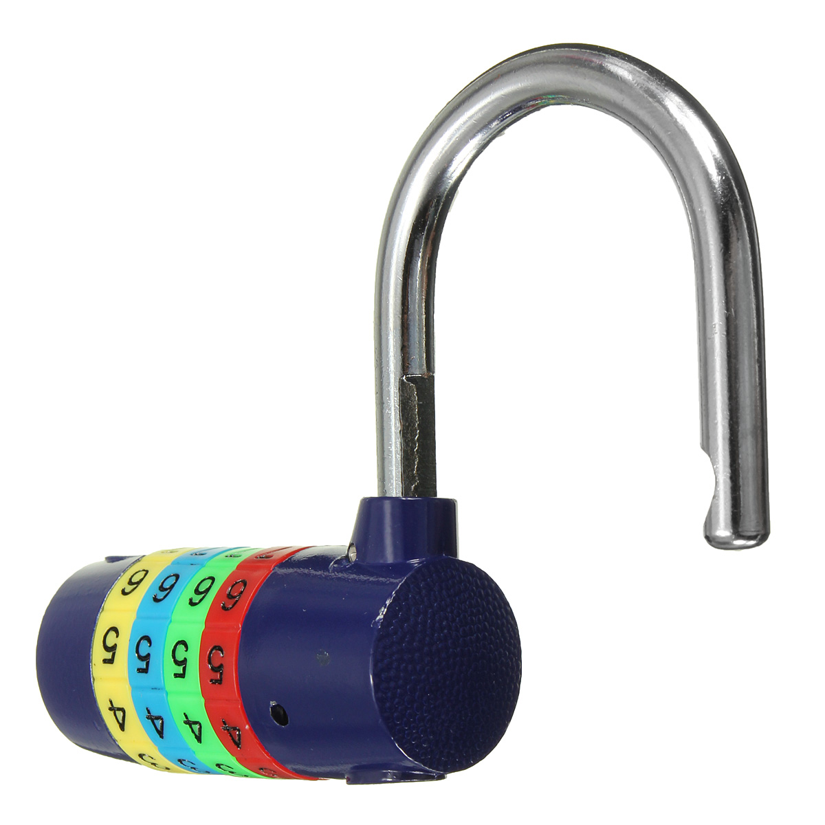 Long 4 Digit Number Code Dial Combination Padlock Security Safety Lock
