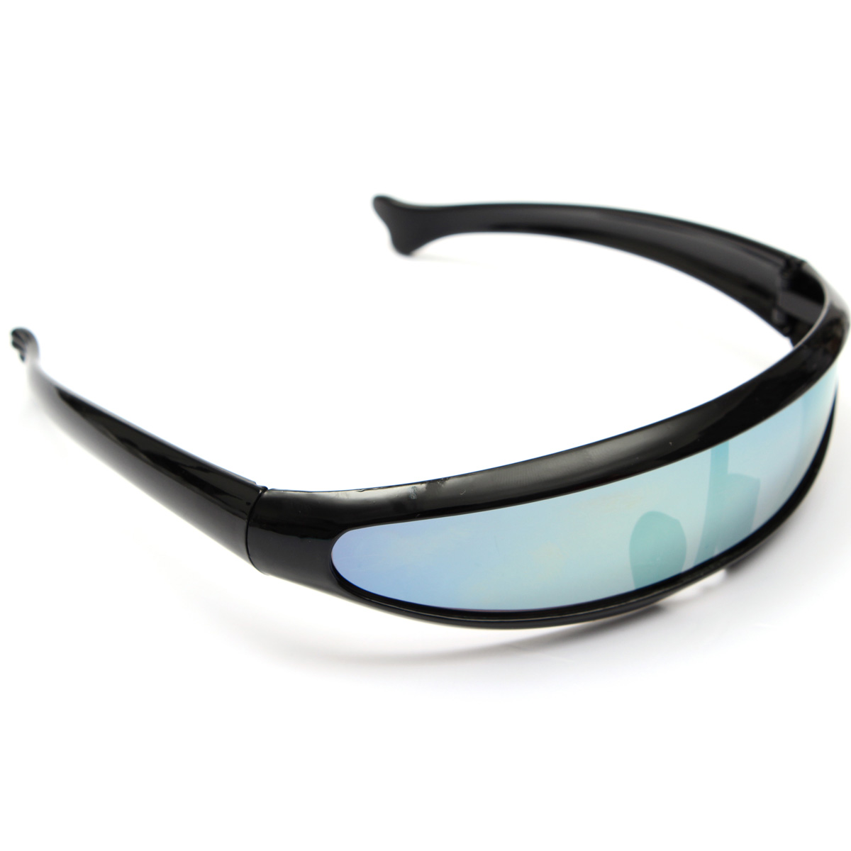 Cyclops Sunglasses Shades Sunnies Mirror Dark Space Robot Alien Shield ...