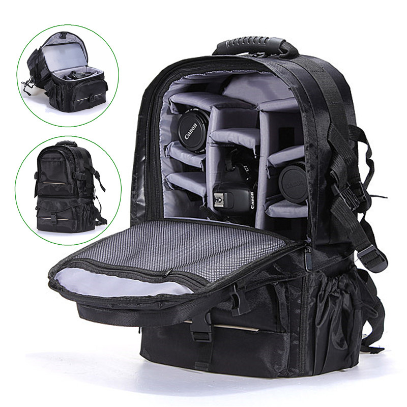 Sac à Dos + Housse Étanche à Vidéo Reflex Camera Appareil Photo Trépied ...