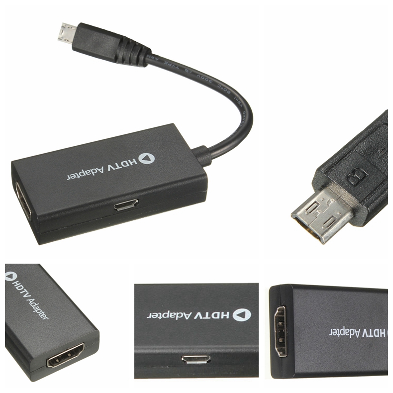 Micro USB MHL Vers HDMI Cable HDTV Adaptateur 11 Pin Pr Samsung Galaxy ...