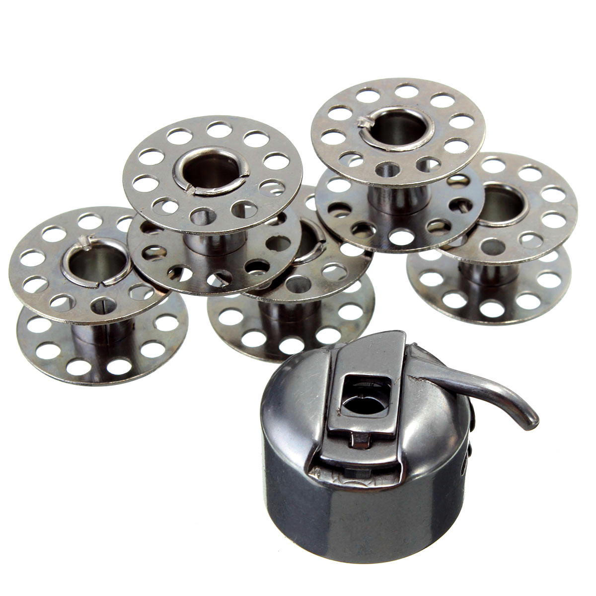 Machine à Coudre 5x Bobine + 1x Boîte à Canette - Cdiscount Electroménager