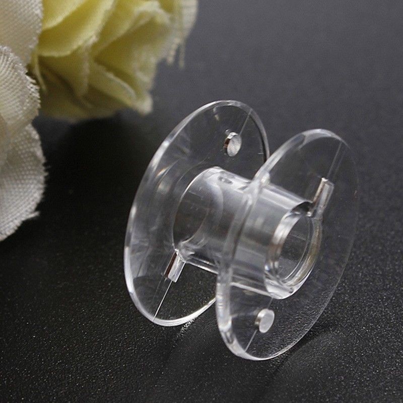 TEMPSA 20X Bobine Canette Transparente De Fil en Plastique Pour Machine ...