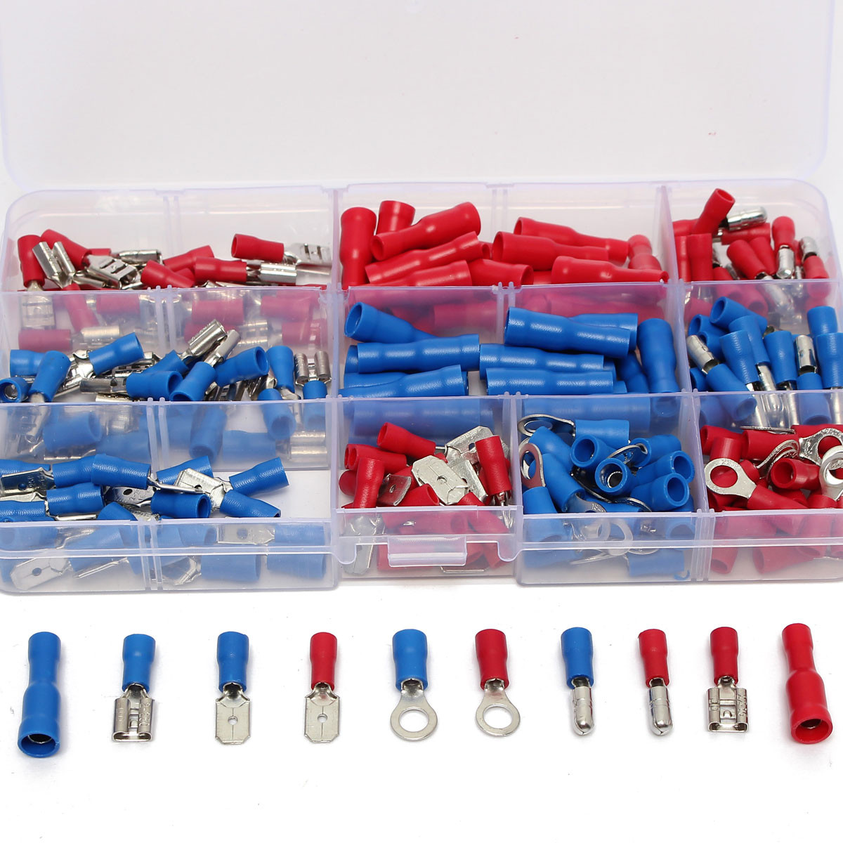 Kit 200x Cosse à Sertir Isolée Electrique Connecteur Terminal Crimp Assortiment - Cdiscount ...
