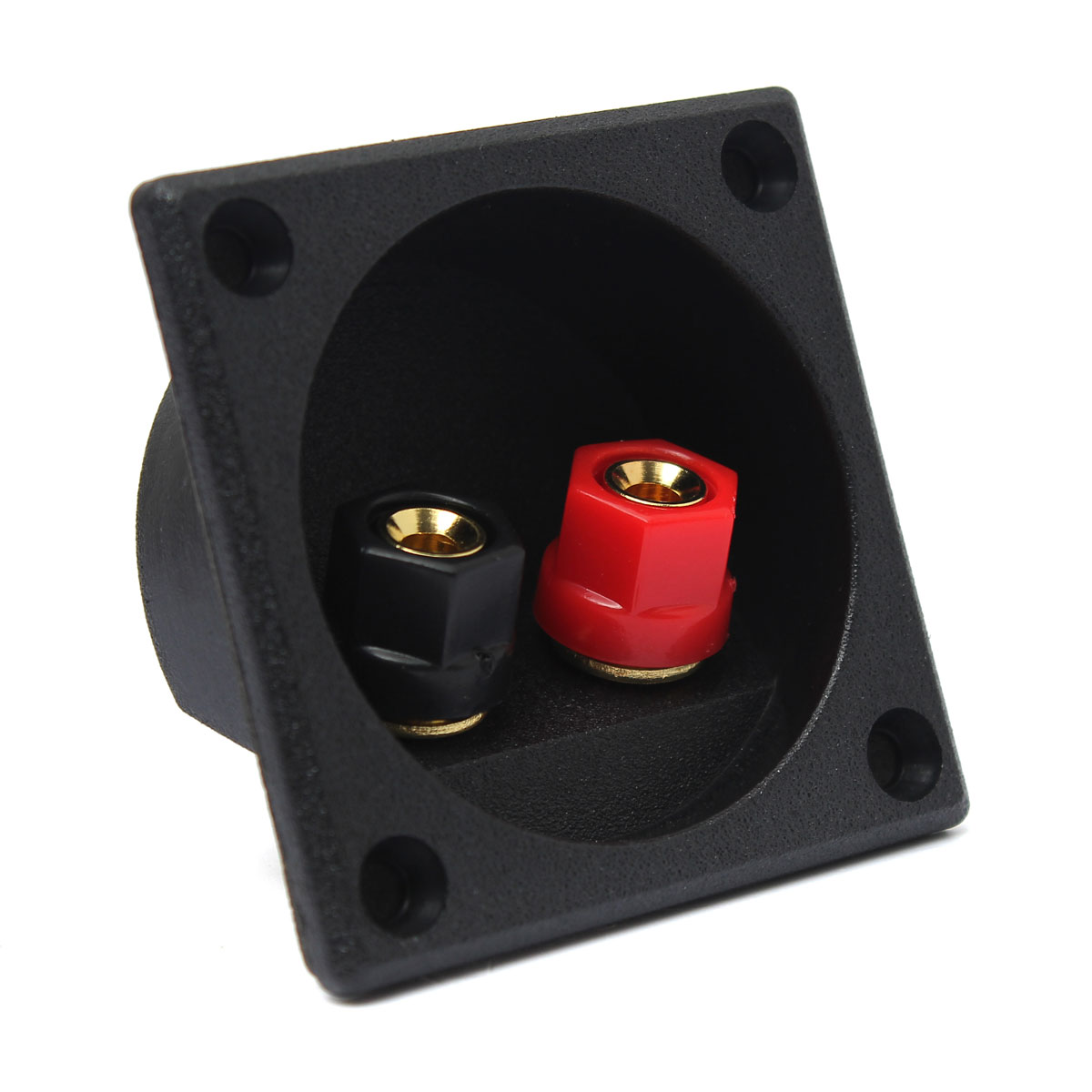 Square Board Binding Post Speaker Box Terminal Cup Wire Cable Box ...