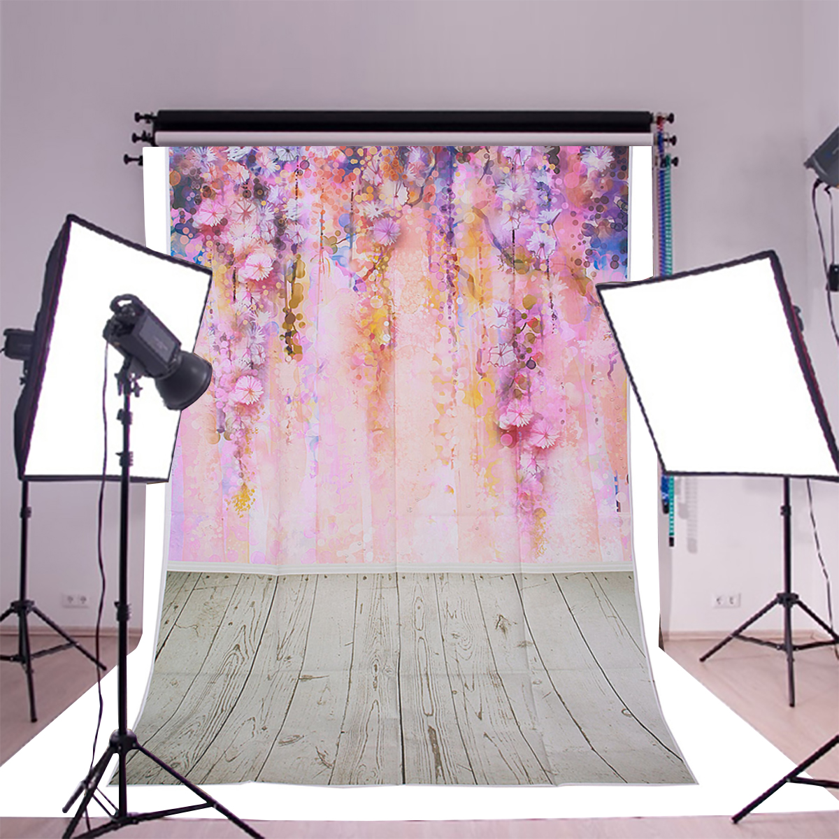 100x150cm Toile de Fond Tissu Photographie Studio Mariage Planche 3x5ft ...