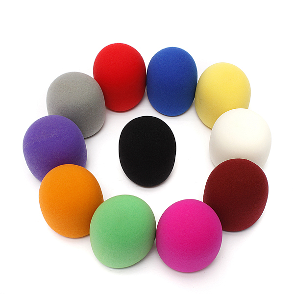 NEUFU 10x Bonnette Protection Anti Vent Pr Microphone Micro Studio ...