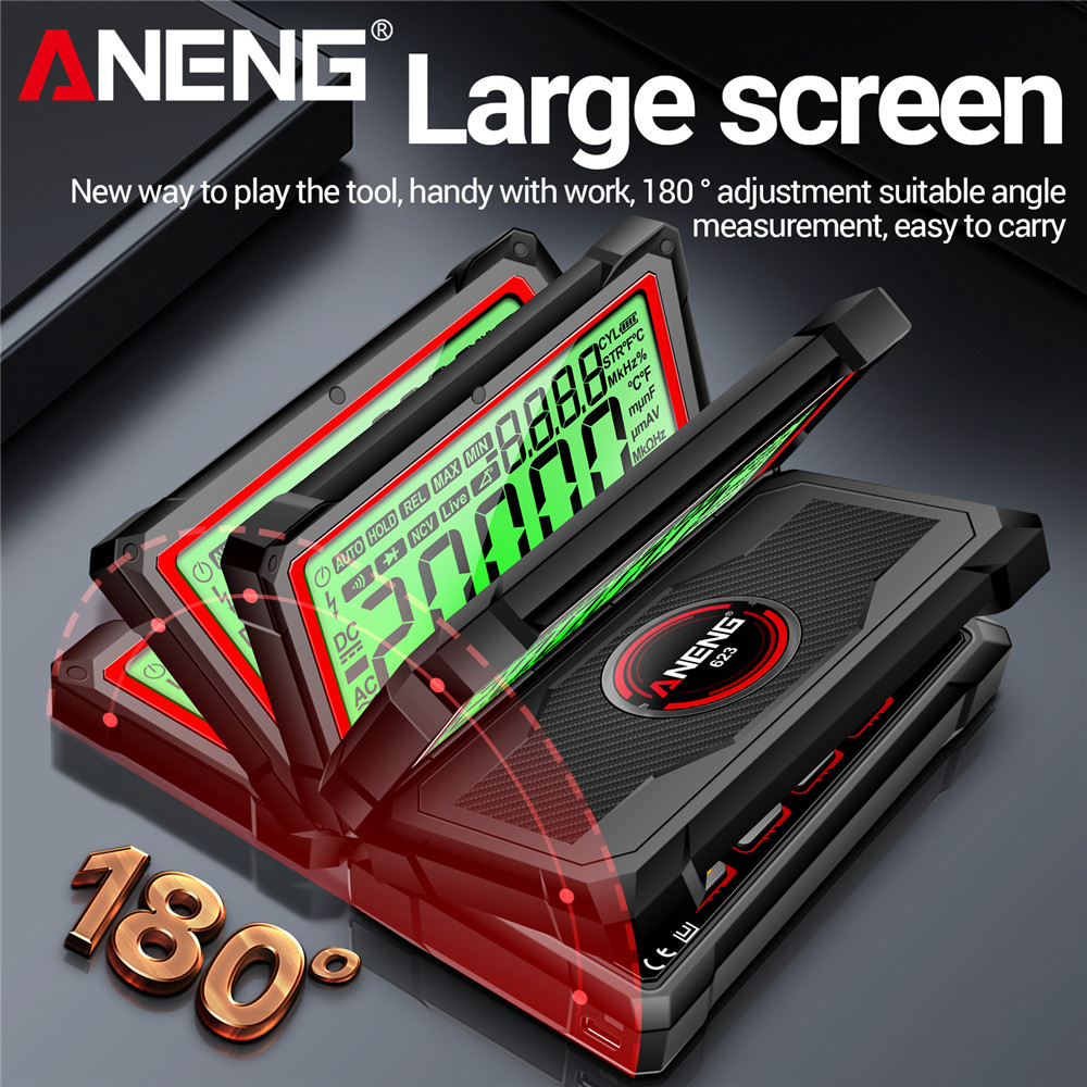 ANENG 623 623Pro Auto Repair Multimeter 20000 Counts AC/DC Voltage ...