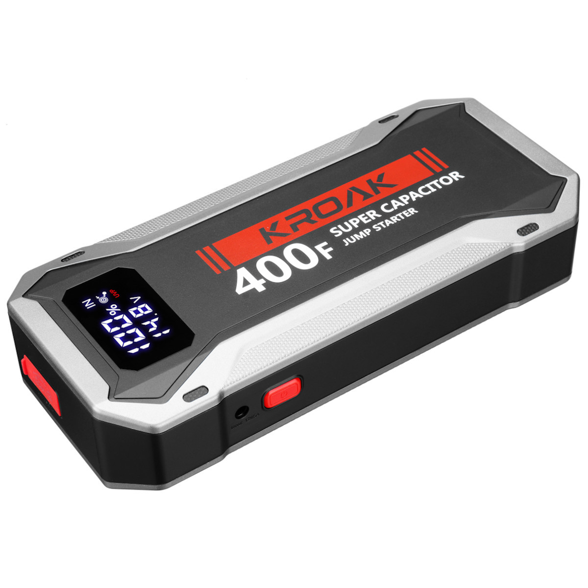 Kroak S300 12V Super Capacitor Jump Starter 400F Batteryless Super ...