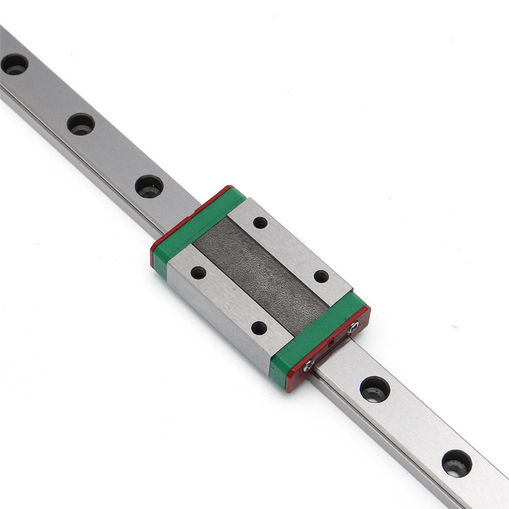 Drillpro MGN12 100-1000mm Linear Rail Guide with MGN12H Linear Sliding ...