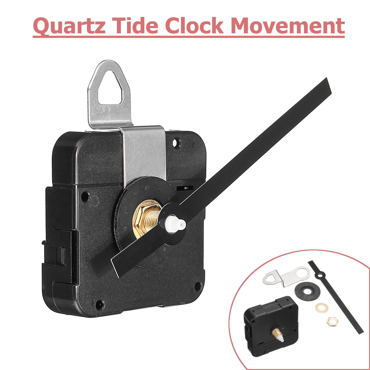 NEUFU Mouvement Mécanisme D'horloge Silencieux Quartz 1 Aiguille Noir ... NEUFU Mouvement Mécanisme D'horloge Silencieux Quartz 1 Aiguille Noir ...