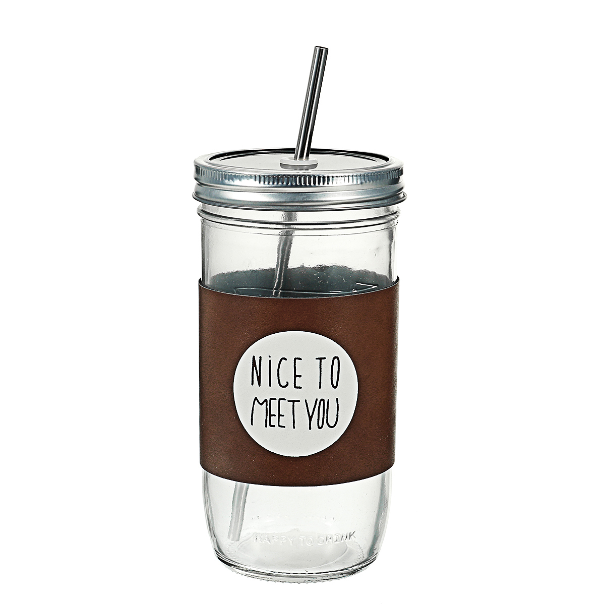 TEMPSA Tasse gobelet Mug Coupe En Verre Paille Boisson jus de fruit ...