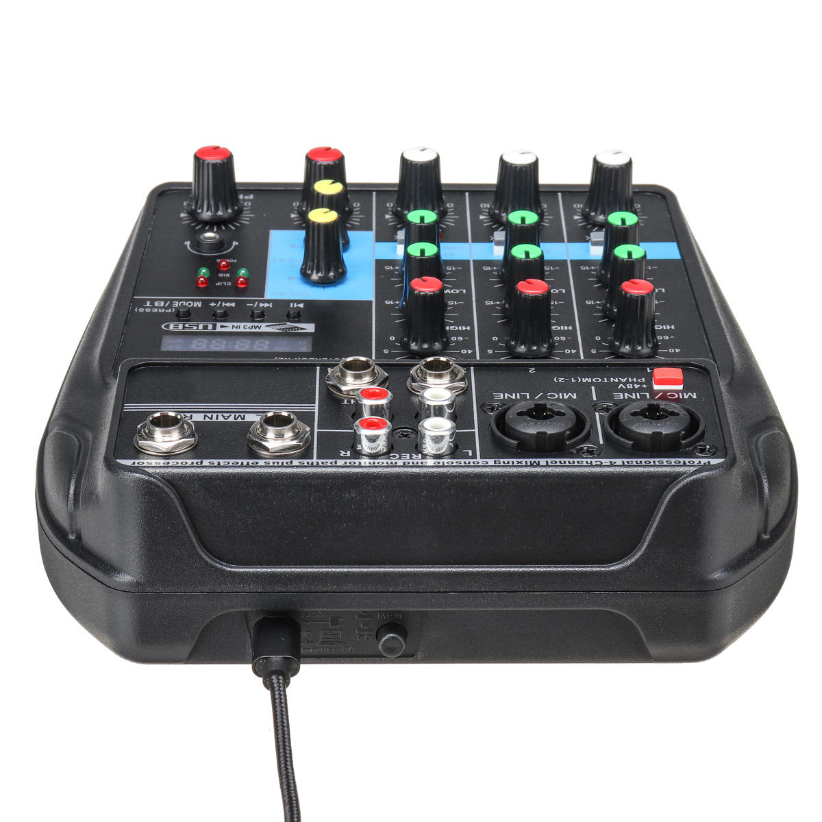 Buy Generic 4 Channels Portable Studio Audio Record Live Mixer USB ...