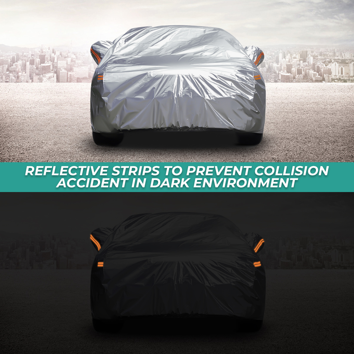 Audew 6 Layer Premium Car Cover For Sedan SUV