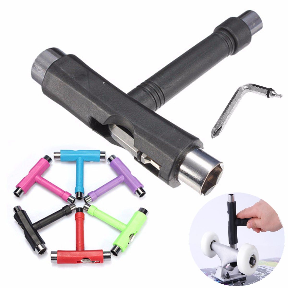 Ridge Tool T3 Outils Universel T-tool Skateboard Longboard mini BTR ...