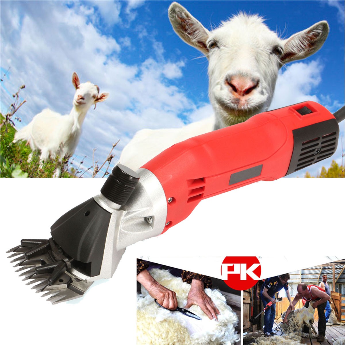 500W 220V Tondeuse Electrique Pr Mouton Chèvre Alpaga Animal Animaux ...
