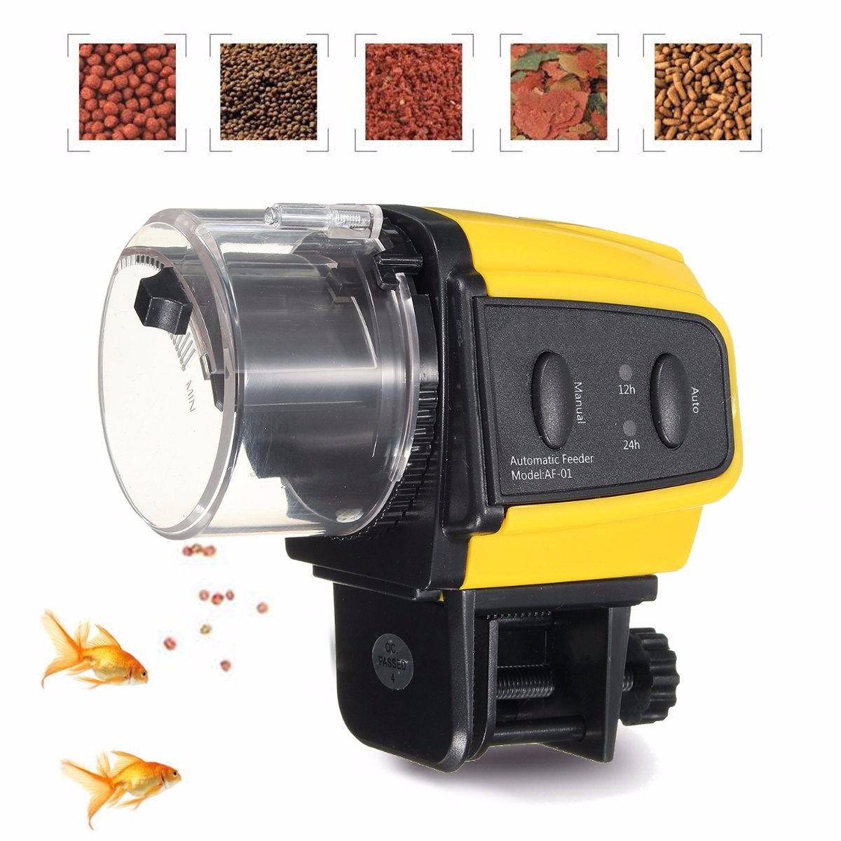 TEMPSA Poisson Distributeur Aliment Automatique Réglable Minuteur ...