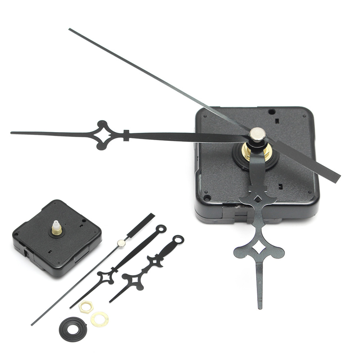 NEUFU Remplacement Kit Mécanisme Mouvement Silencieux Quartz Horloge ... NEUFU Remplacement Kit Mécanisme Mouvement Silencieux Quartz Horloge ...