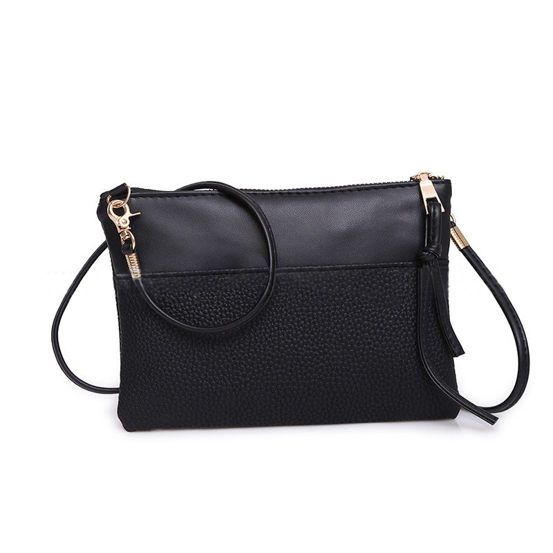 Sac Bandoulière à Main Cuir Pu Porté Epaule Pochette Poche Cabas